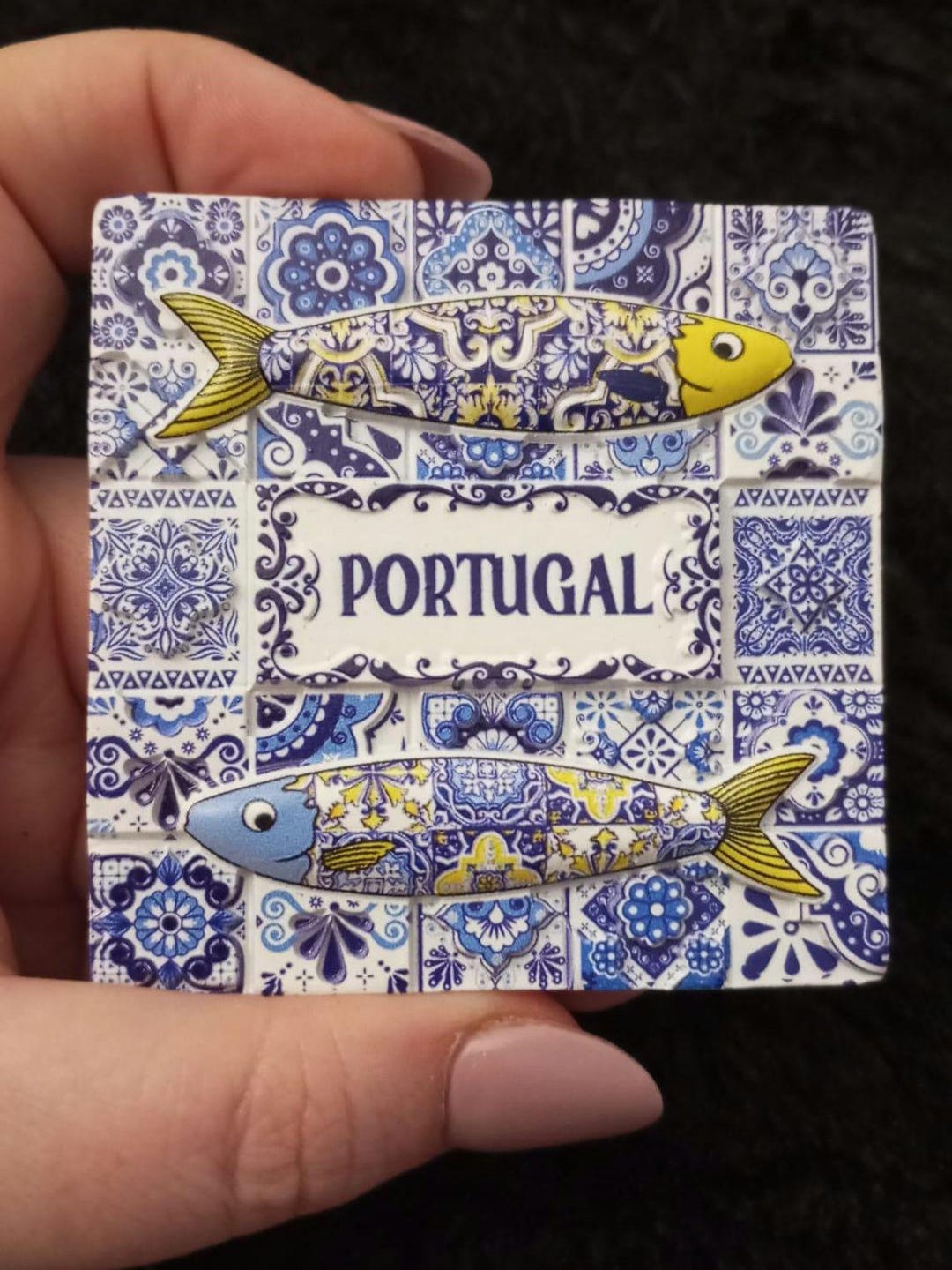 Fridge Magnet Souvenir From Portugal Magnet Gift Portuguese Tiles ...