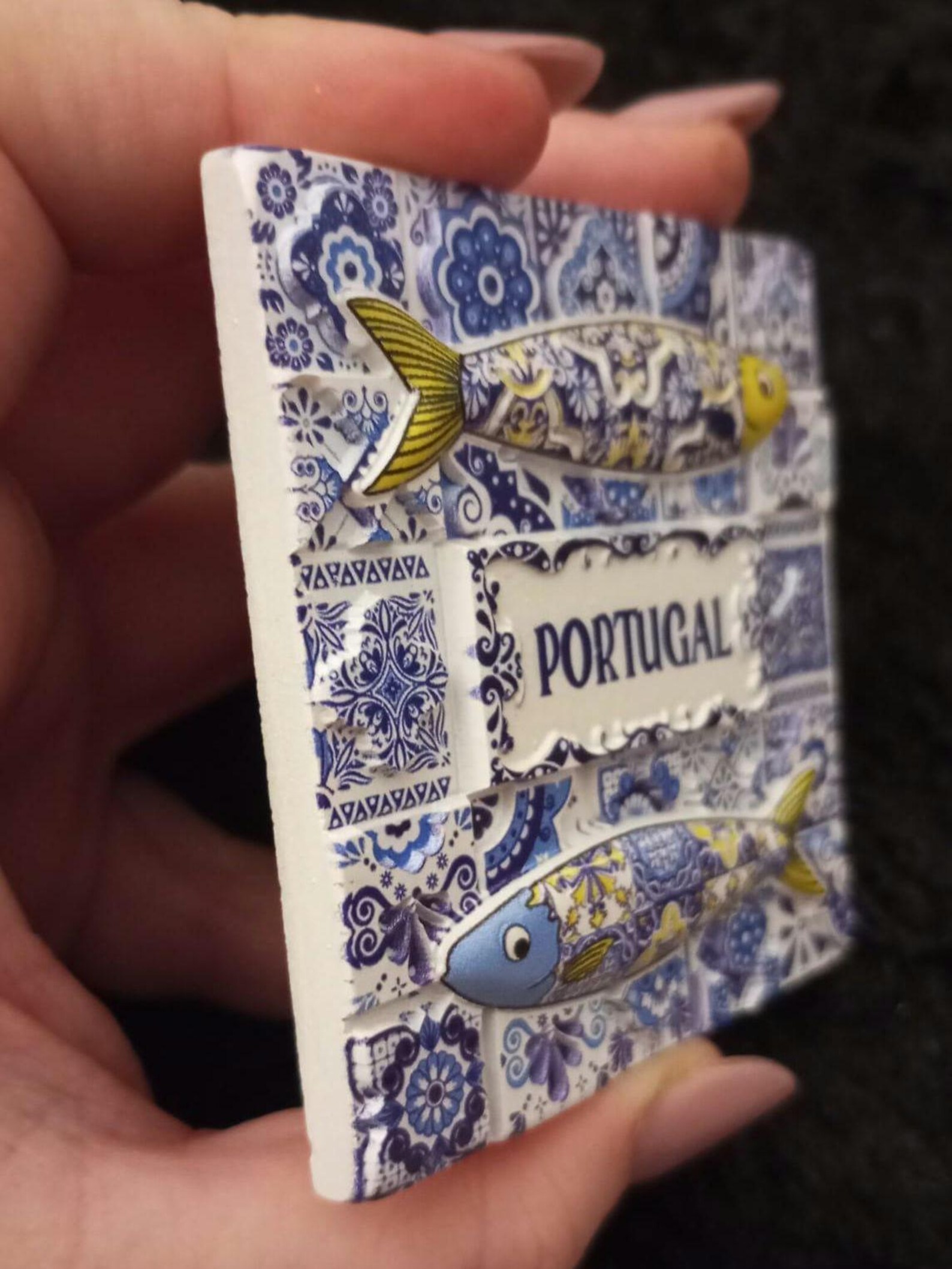 Fridge Magnet Souvenir From Portugal Magnet Gift Portuguese Tiles ...