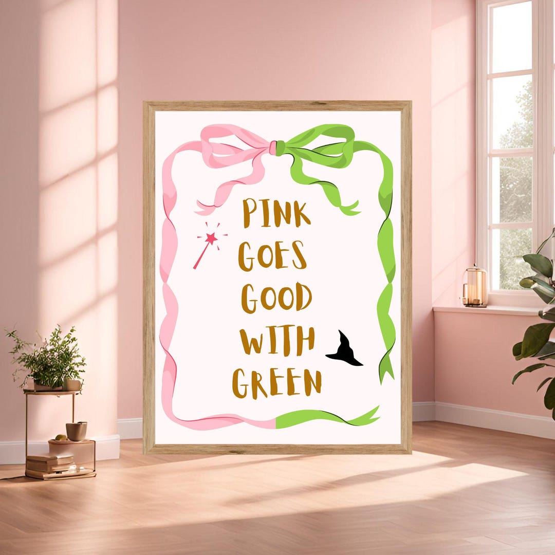 Wicked Wall Art / Wicked Printable / Wicked Broadway / Wicked Musical ...