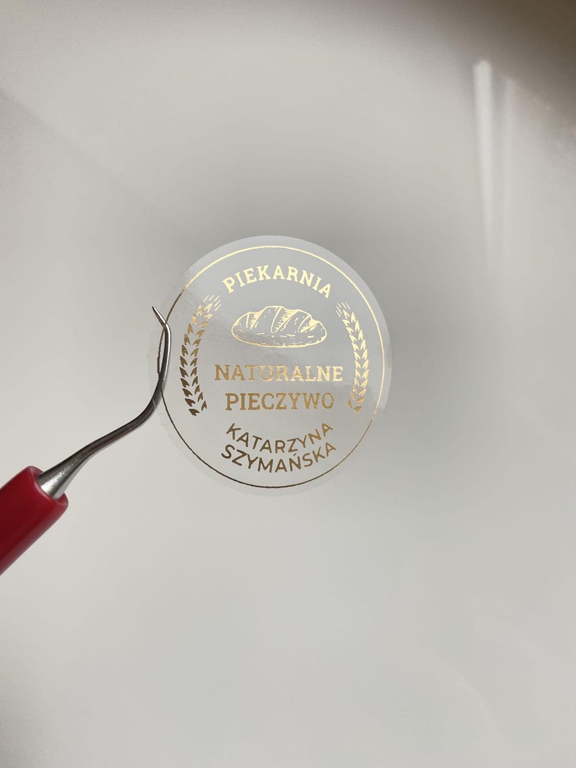 Gold Stickers, Custom Clear Logo Labels Stickers Personalized Business ...