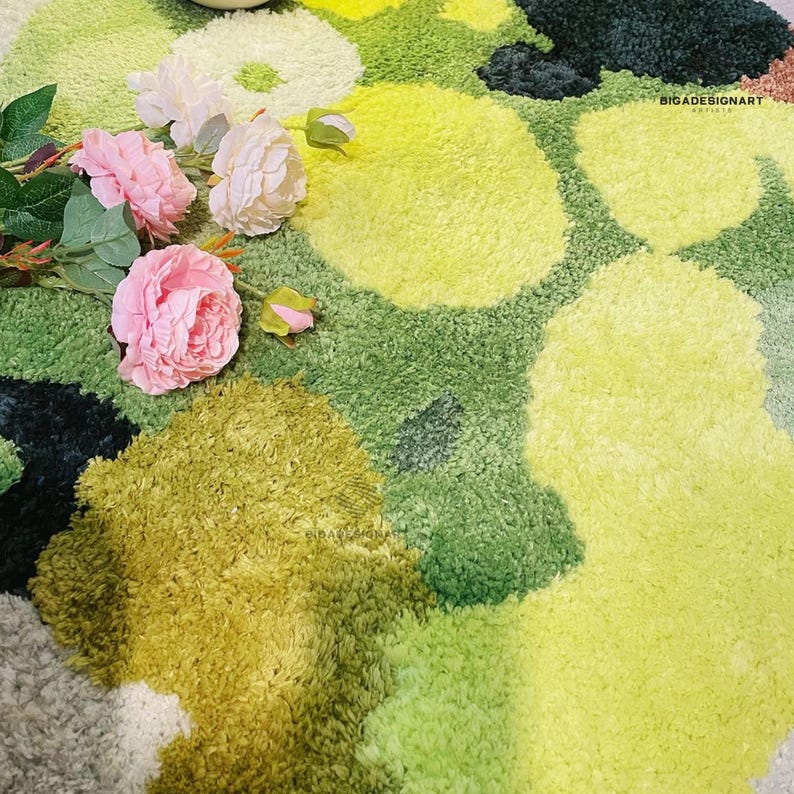 Beside Rugs,moss Forest Rugs,carpet Custom Moss Meadows Forest Rugs ...