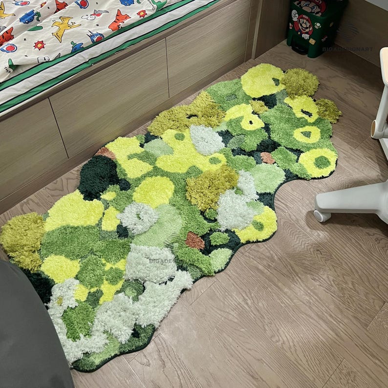 Beside Rugs,moss Forest Rugs,carpet Custom Moss Meadows Forest Rugs ...