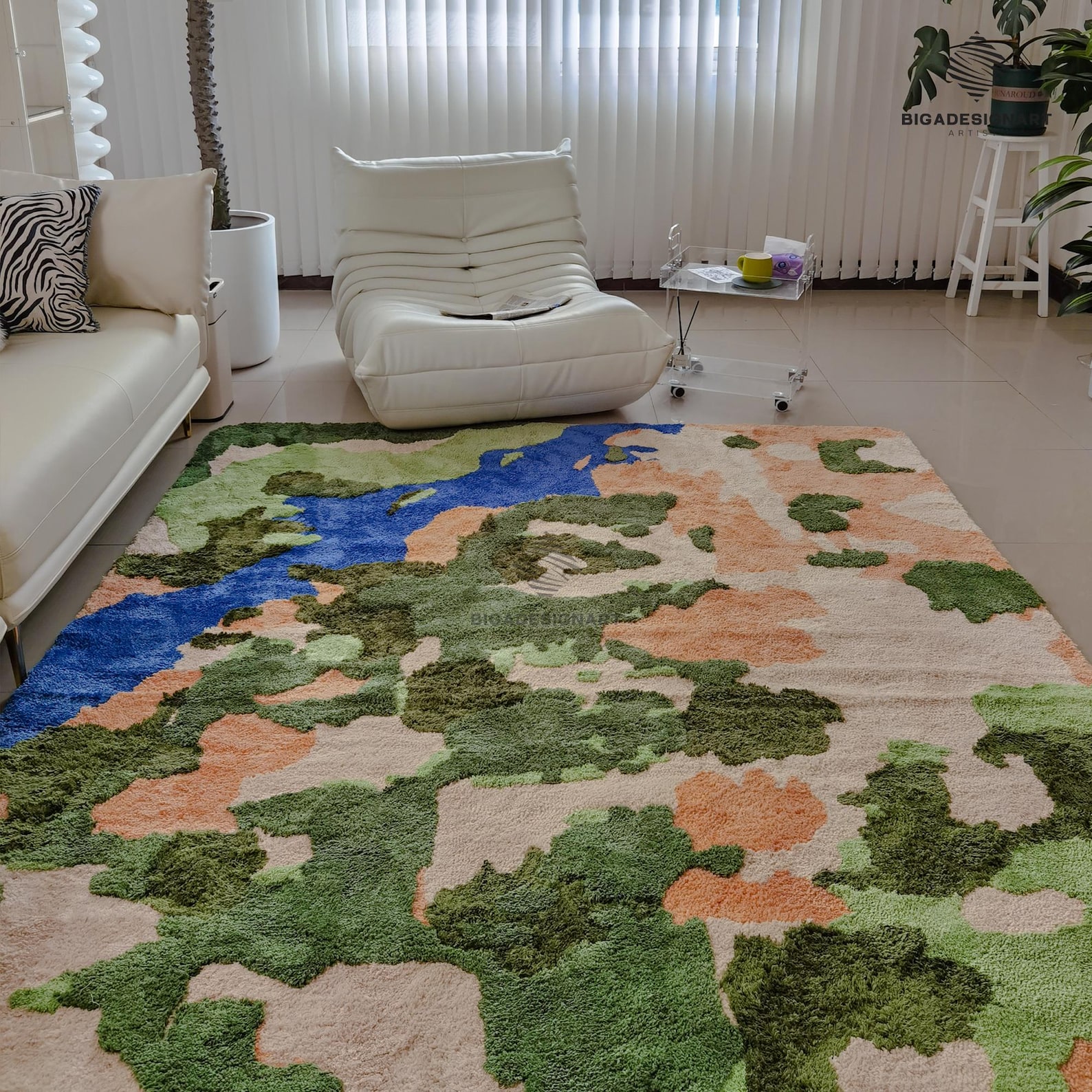 Beside Rugs, Carpet Custom Moss Meadows Forest Rugs,moss Forest Rugs ...