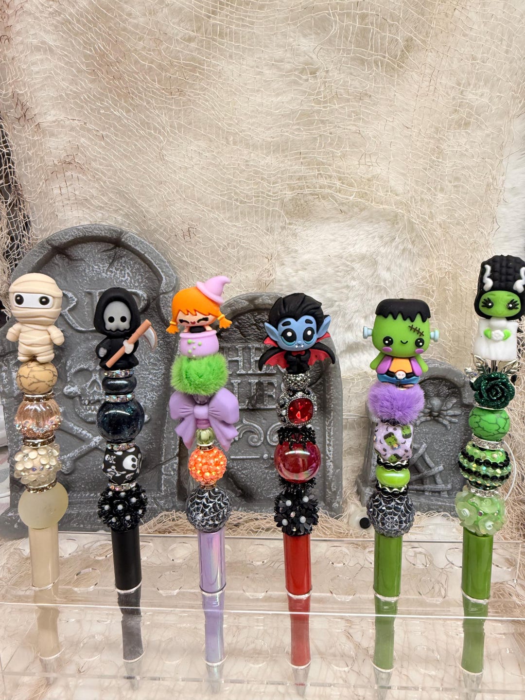 Classic Halloween Monster Pens - Etsy