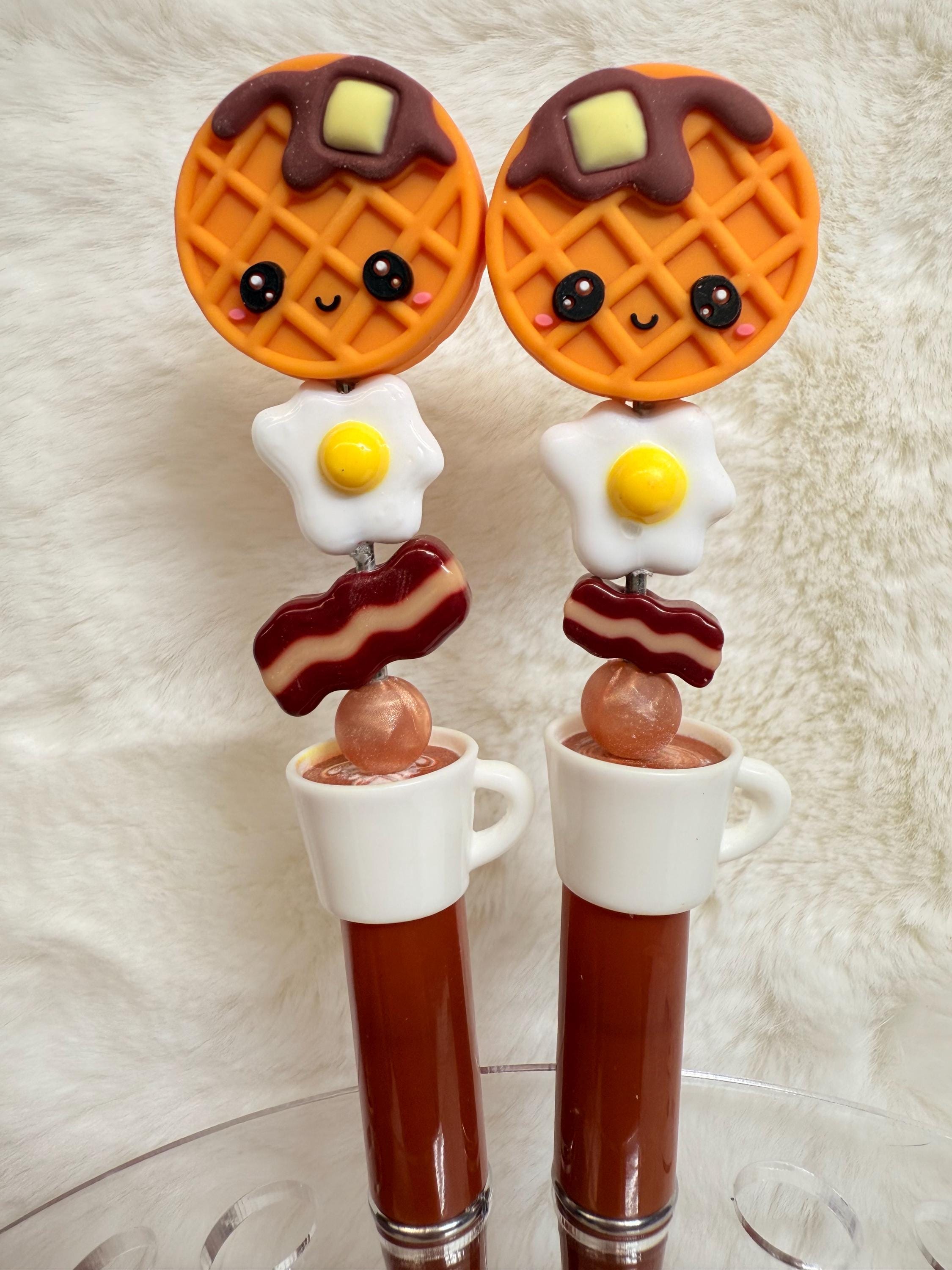 Waffle Breakfast Pens - Etsy
