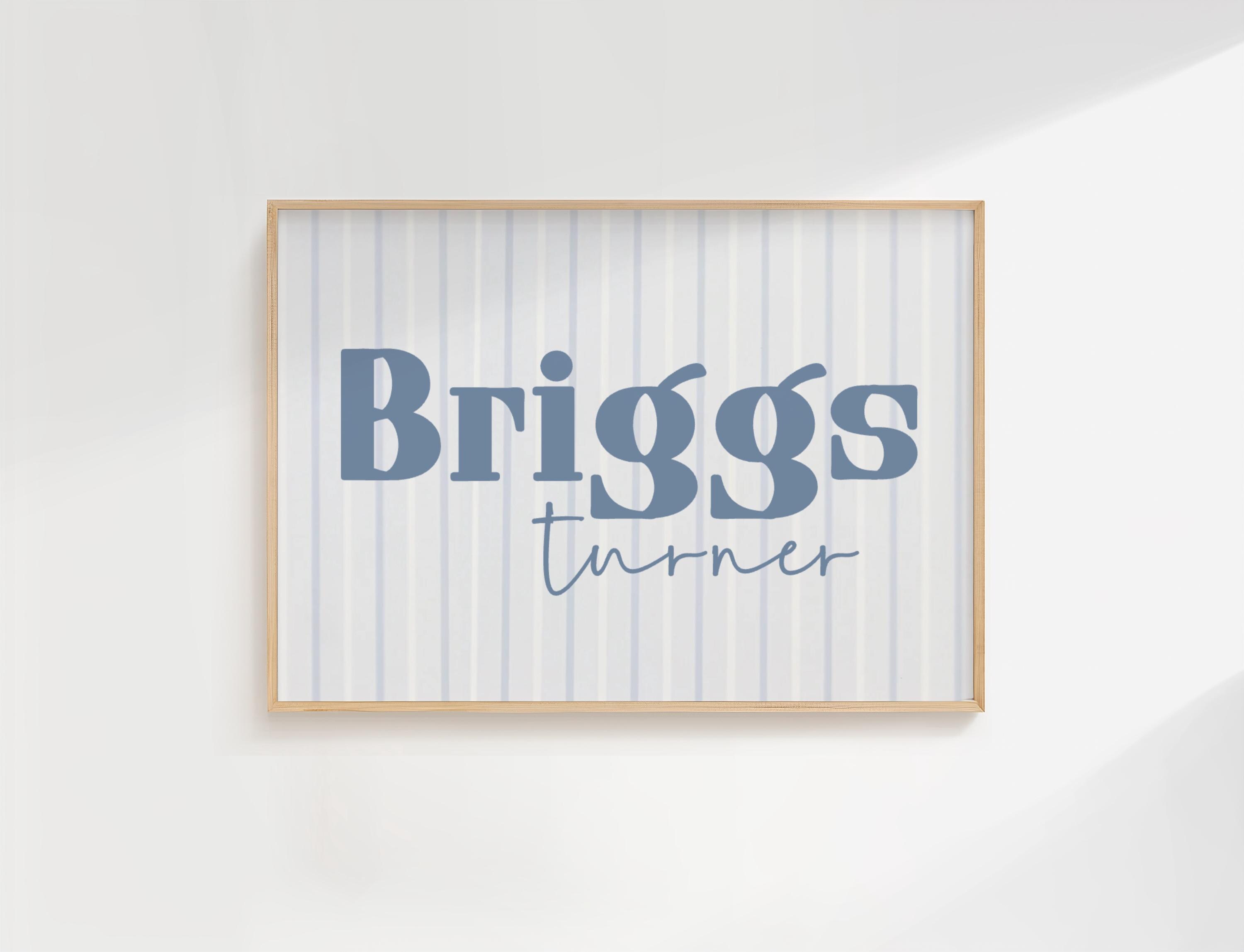 Custom Name Sign Baby Boy Nursery Sign With Name Personalized Nursery ...