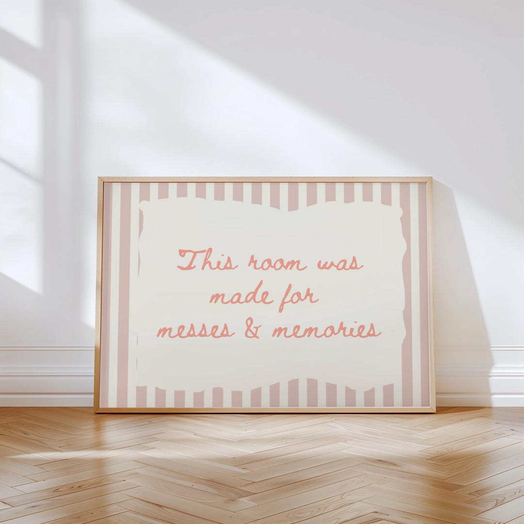 Montessori Playroom Gender Neutral Playroom Decor for Toddler Room Wall ...