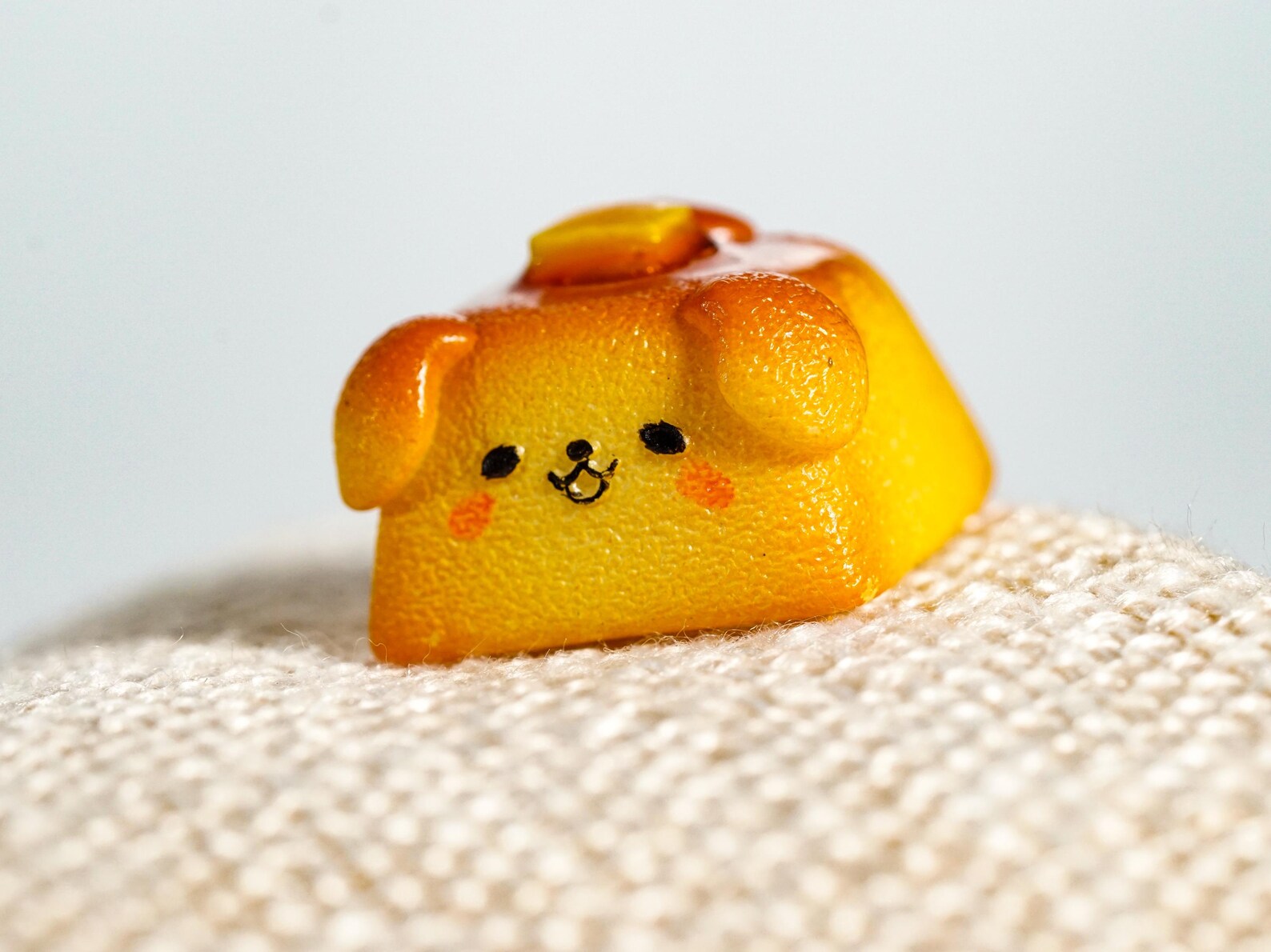 Coffee Cat Dessert Artisan Keycap, Cute Miniature Food Keycap for ...