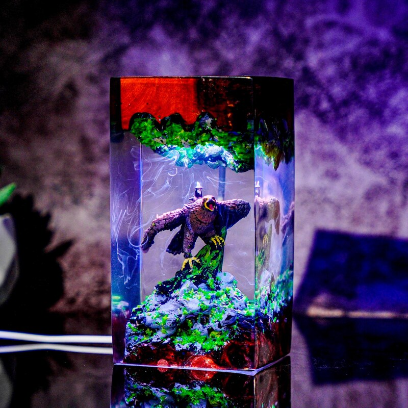 Epoxy Wood Lamp - Etsy