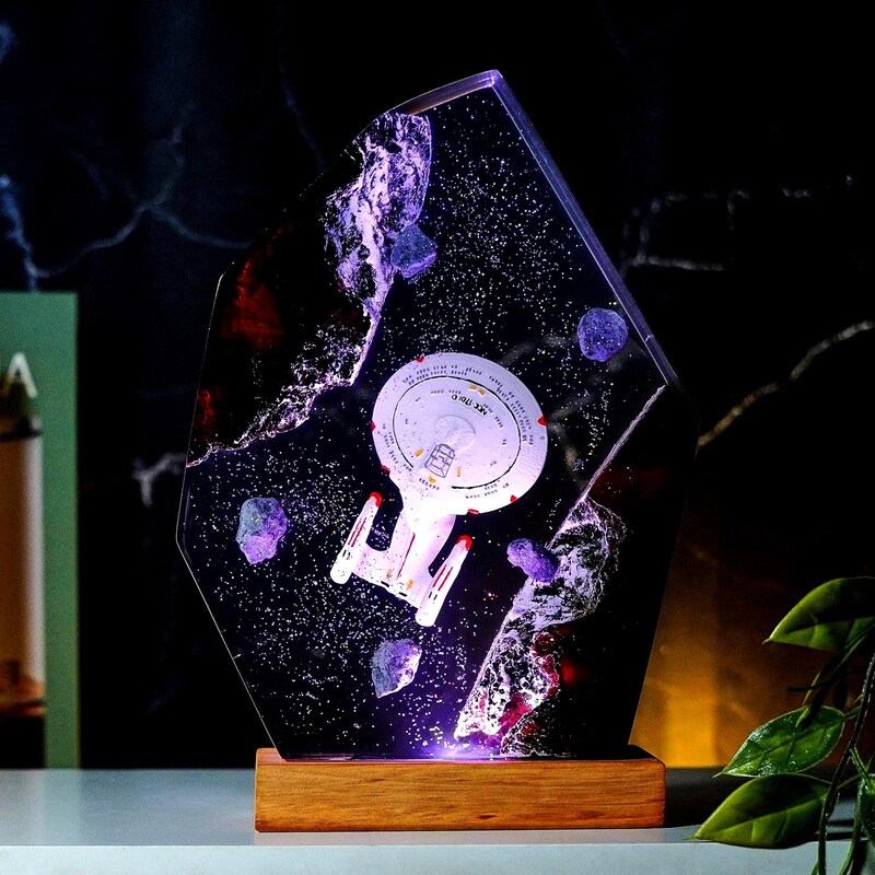 Resin Lamp - Etsy UK