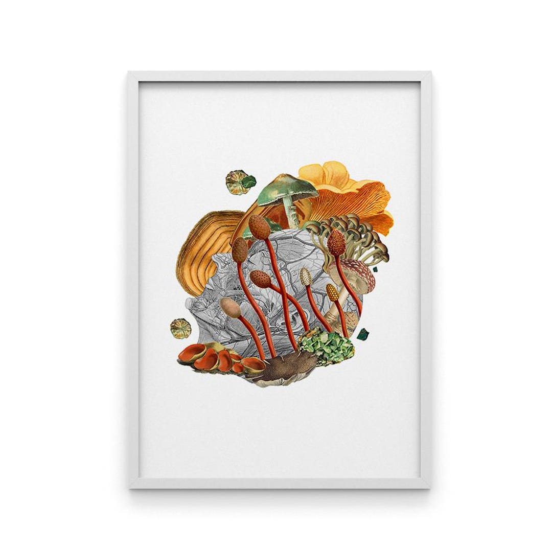 All Conected, Collage, Collage Art, Digital Download, Surreal Art ...