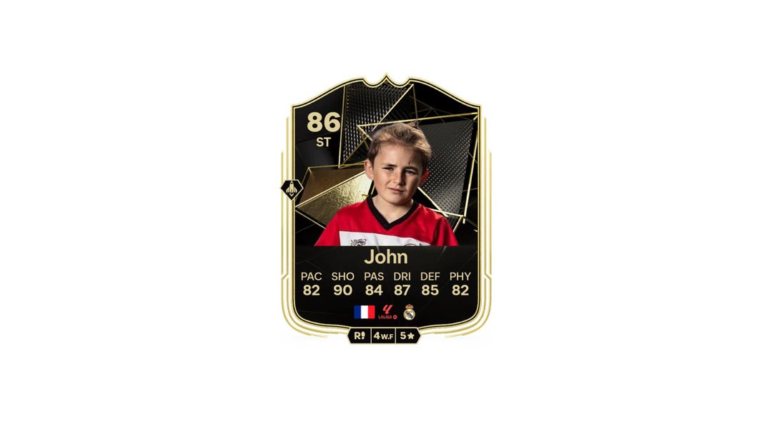 Custom FIFA Soccer Card With Your Photo Personalized Player Stats, Name ...