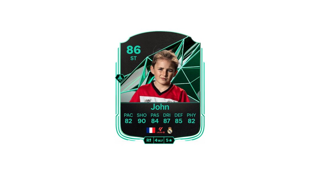 Custom FIFA Soccer Card With Your Photo Personalized Player Stats, Name ...