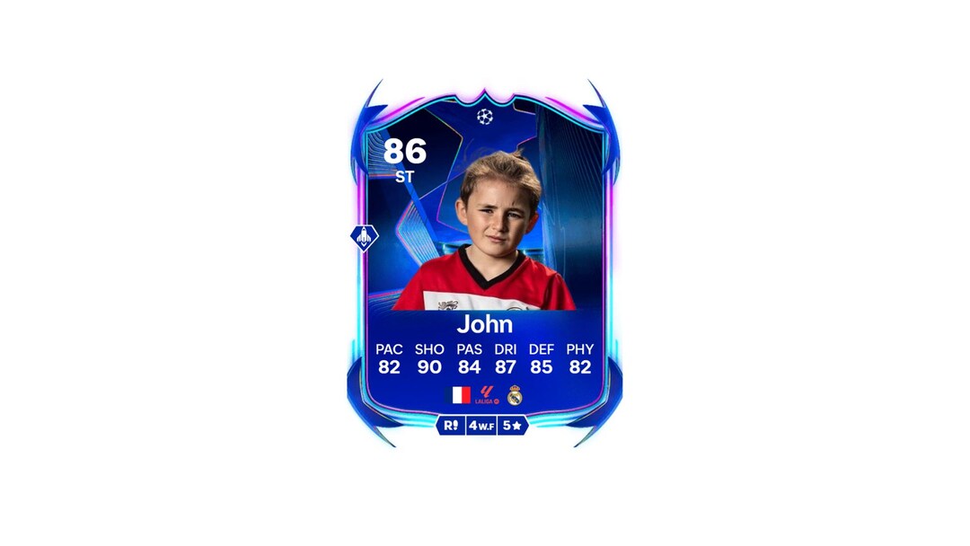 Custom FIFA Soccer Card With Your Photo Personalized Player Stats, Name ...