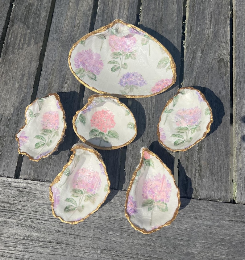 Large Clam Nantucket Decoupage Shells - Etsy