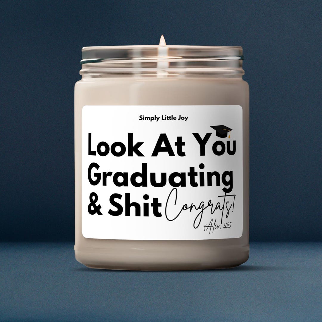 Personalized Graduation Gift for 2025 Graduate, Look at You Graduating ...