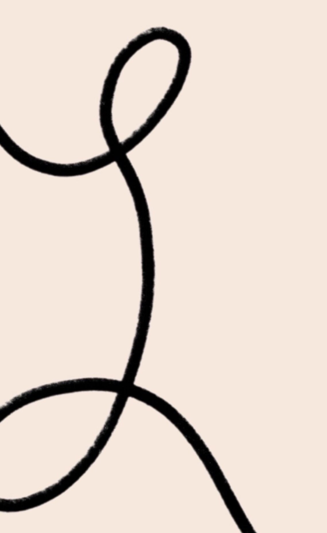 Minimalist Abstract Line Drawing Printable Wall Art - Etsy