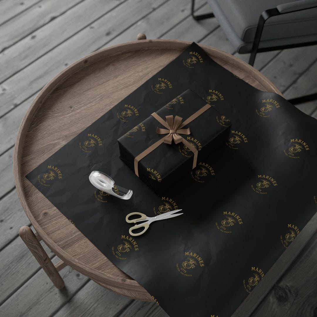 USMC Wrapping Papers | Military Gift Wrap - Etsy