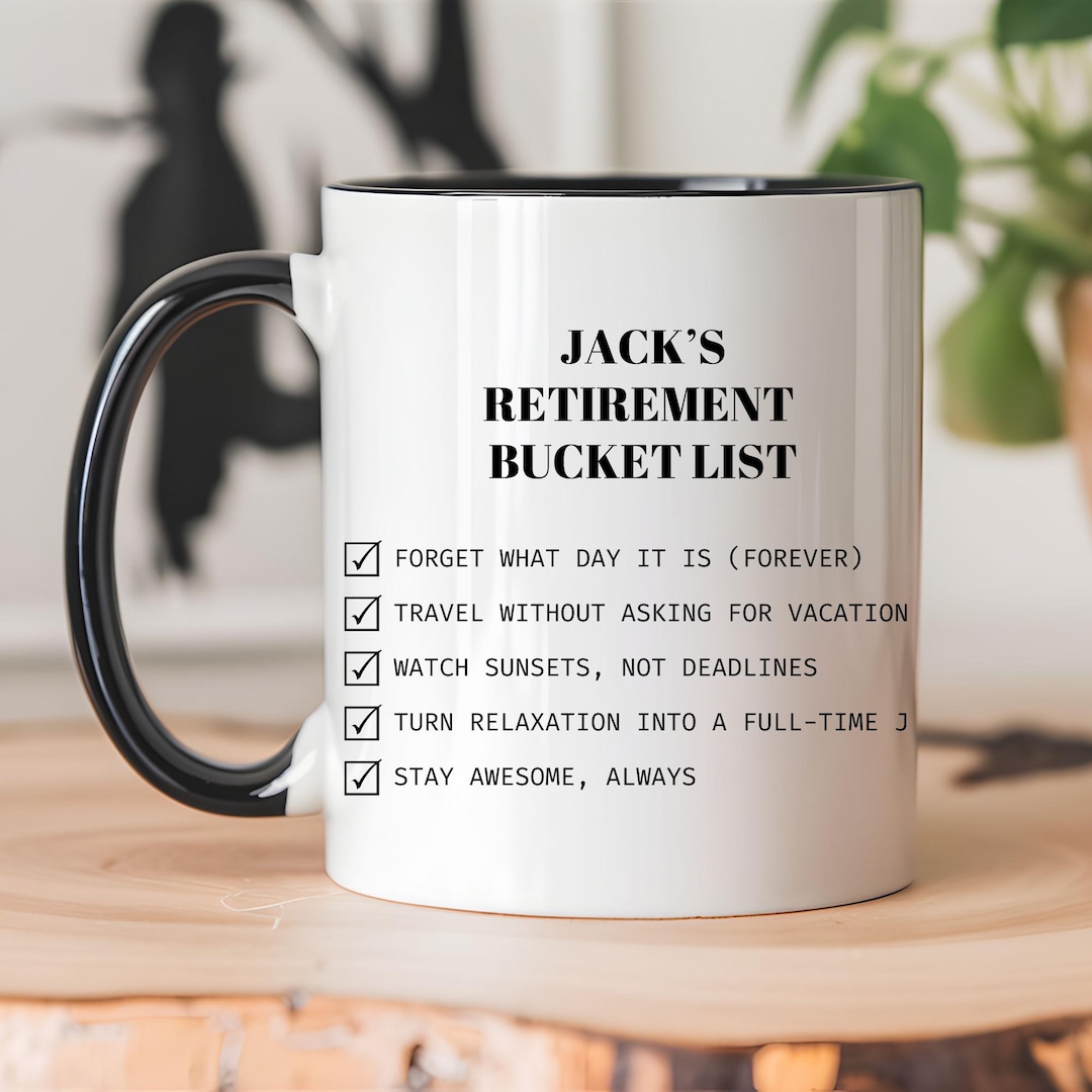 Funny Retirement Coffee Mug Personalized Retirement Mug Retiring Gift ...