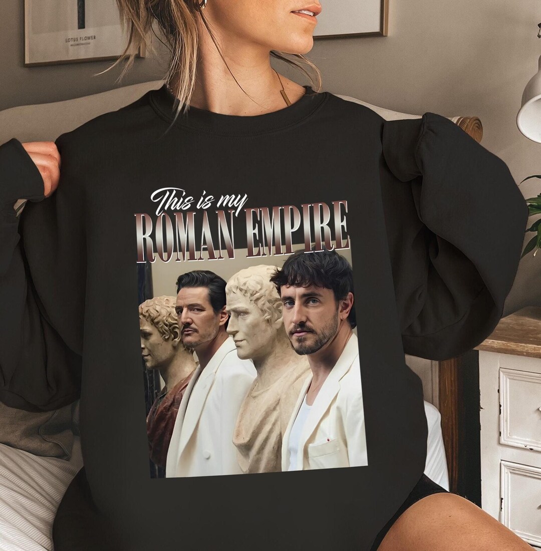 Pedro Pascal Roman Empire Unisex Shirt for Men Women, Y2K 90s Retro ...