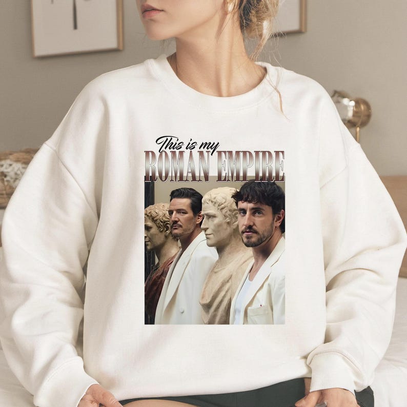 Pedro Pascal Roman Empire Unisex Shirt for Men Women, Y2K 90s Retro ...