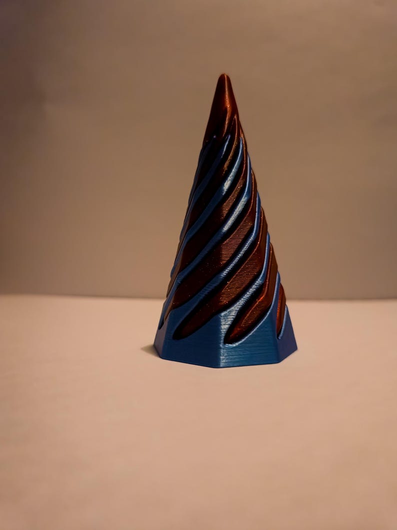 3D Printed Passthrough Cone Fidget Customizable Colors Free Shipping - Etsy