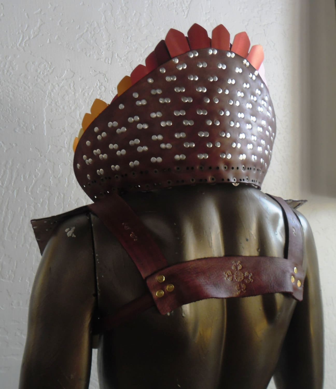 Scale Maille Collar and Pauldron Shoulder Armor the Phoenix - Etsy
