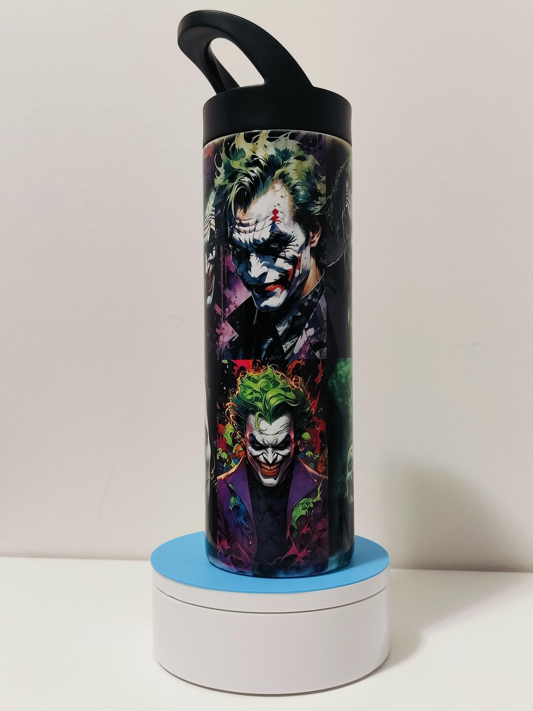 Tumbler Batman Joker DC Comics Water Bottle Insulated Custom Design ...