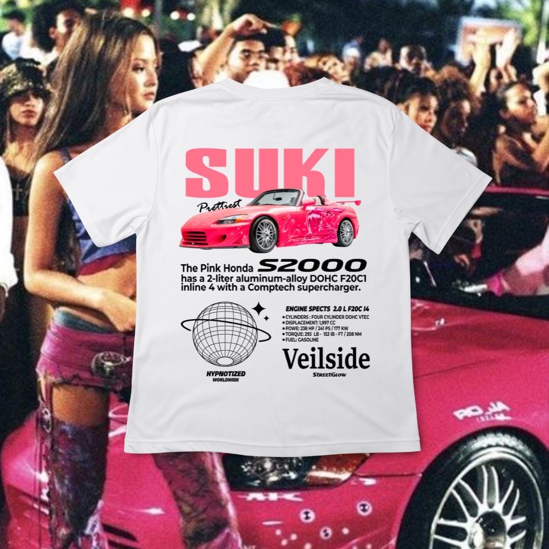 Suki Fast and Furious Devon Oaki Suki Honda S2000 T-shirt, Car, Gift ...