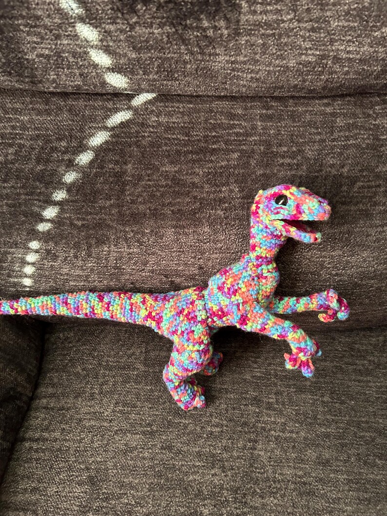 Crochet Raptor Plush - Etsy