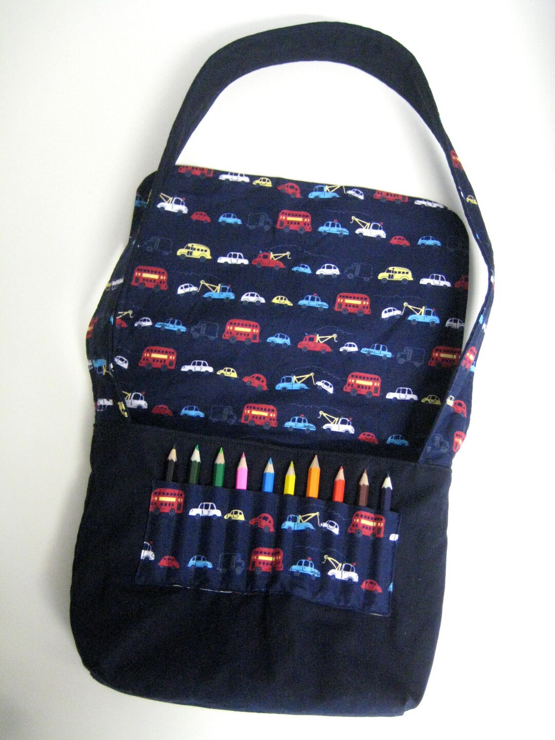 CARS Messenger Bag With Mini Colouring Pencils From Age 6 - Etsy