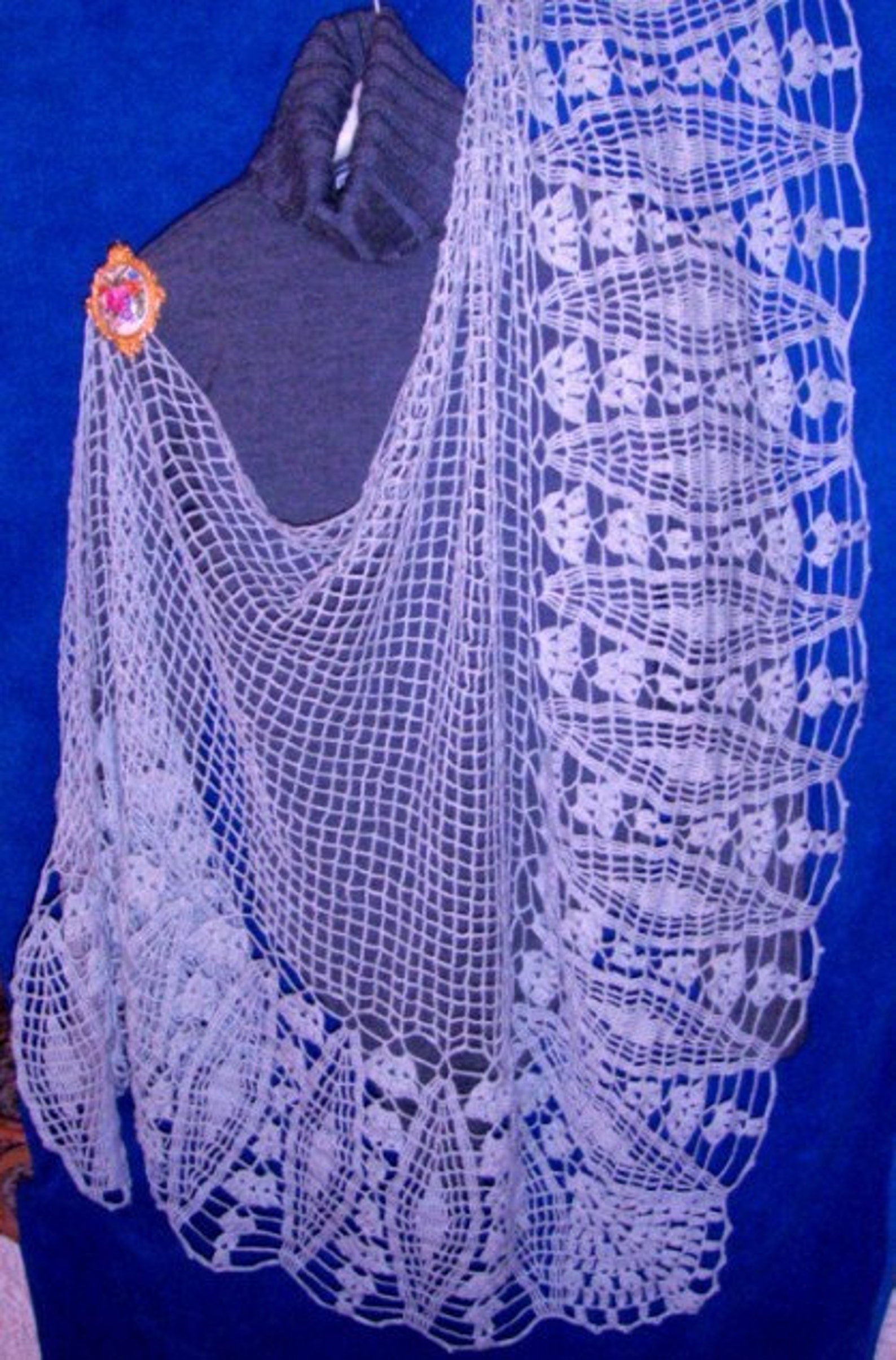 Edelweiss Lace Shawl Crochet Pattern Pdf - Etsy