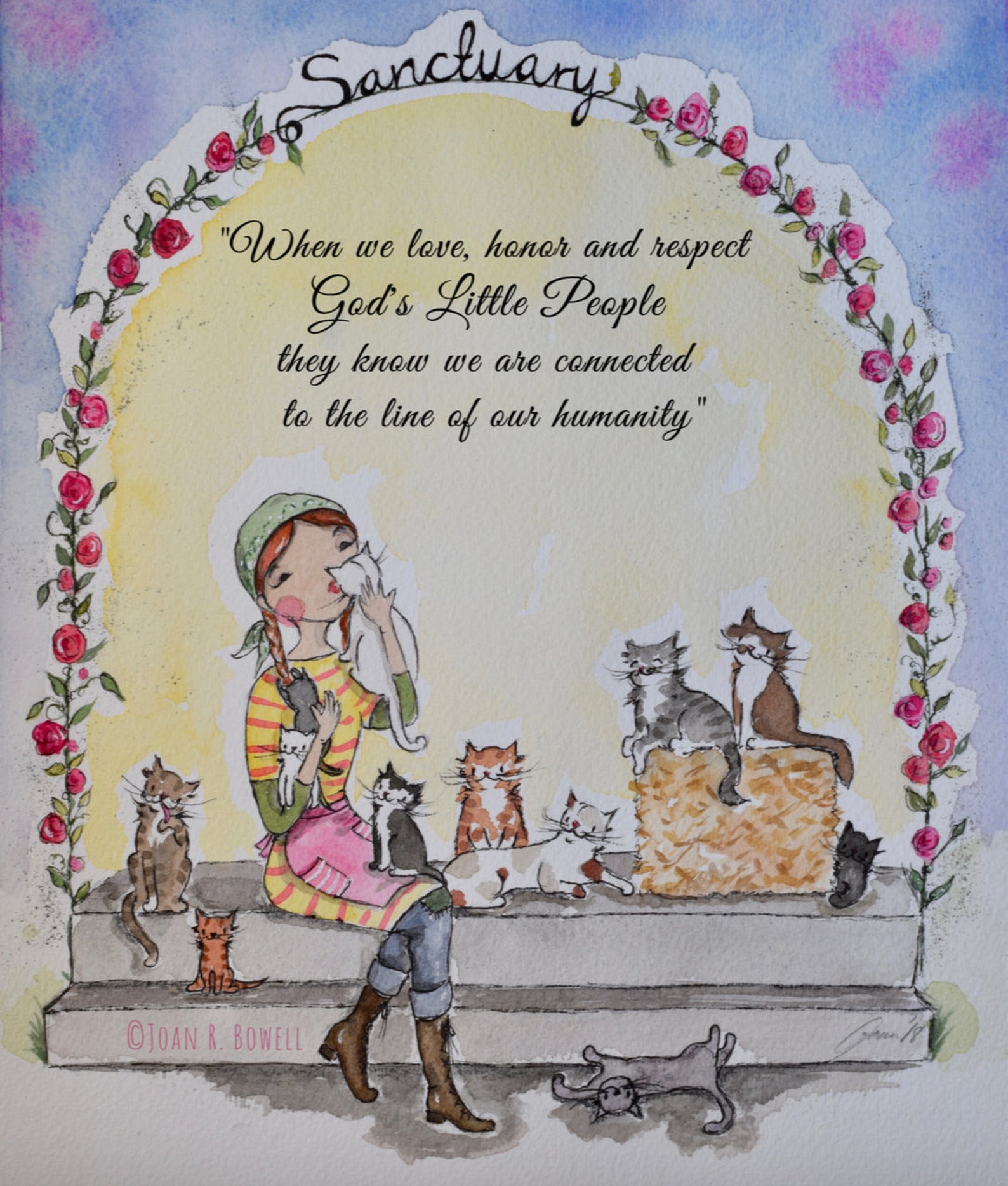 Love, Honor & Respect A5 Blank Greeting Card Special Limited Edition - Etsy