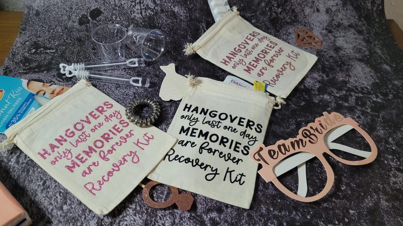Custom Hangover Kit Bag I Anti Hangover Bag I Hangover Kit I ...