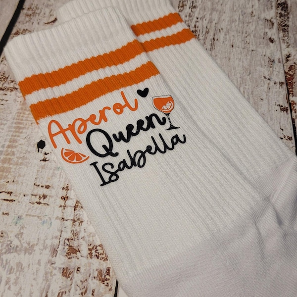 Aperol spritz socken - Etsy.de