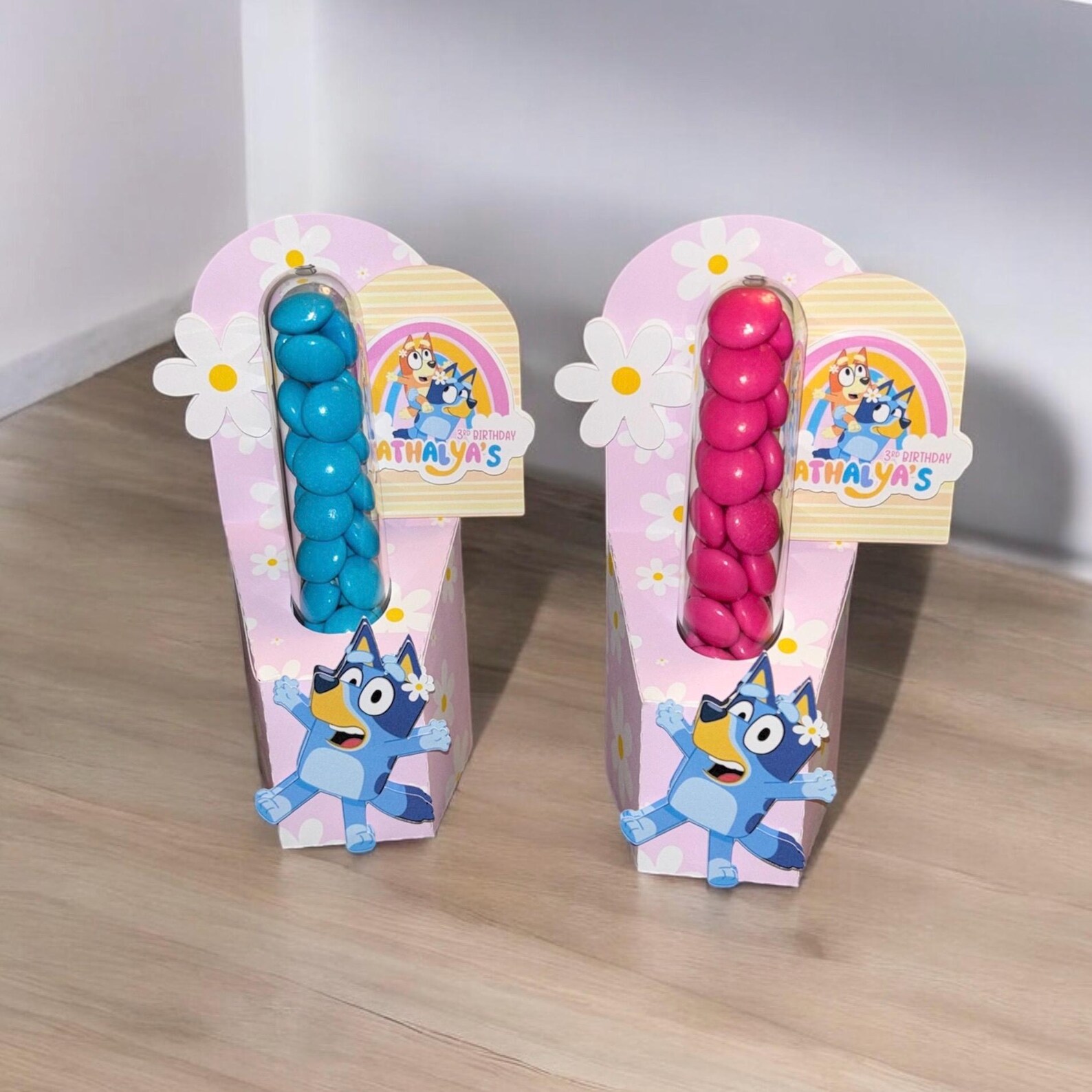 Bluey Favor Box, Treat Box, Bluey Bingo Favor Box, Birthday, Tube Box ...