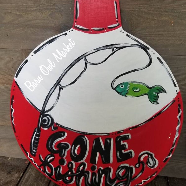 Gone Fishing Sign - Etsy