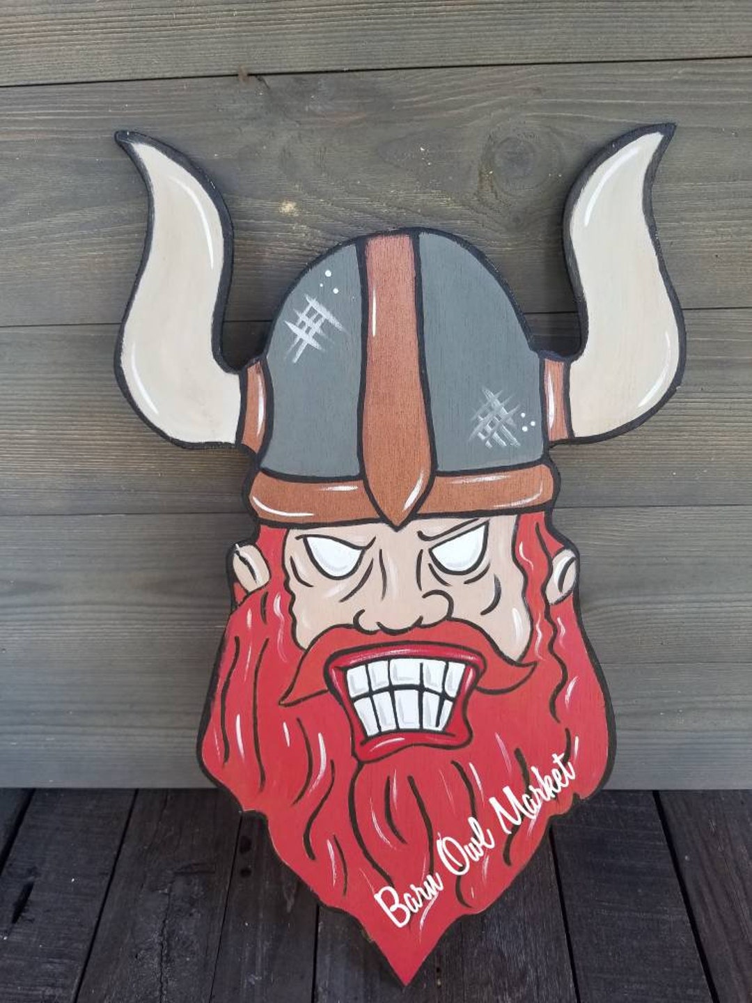 Viking Door Hanger, Viking Sign, Viking Birthday Decor, Barbarian Sign ...