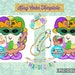 King Cake Template, Mardi Gras Template, King Cake With Beads Template ...