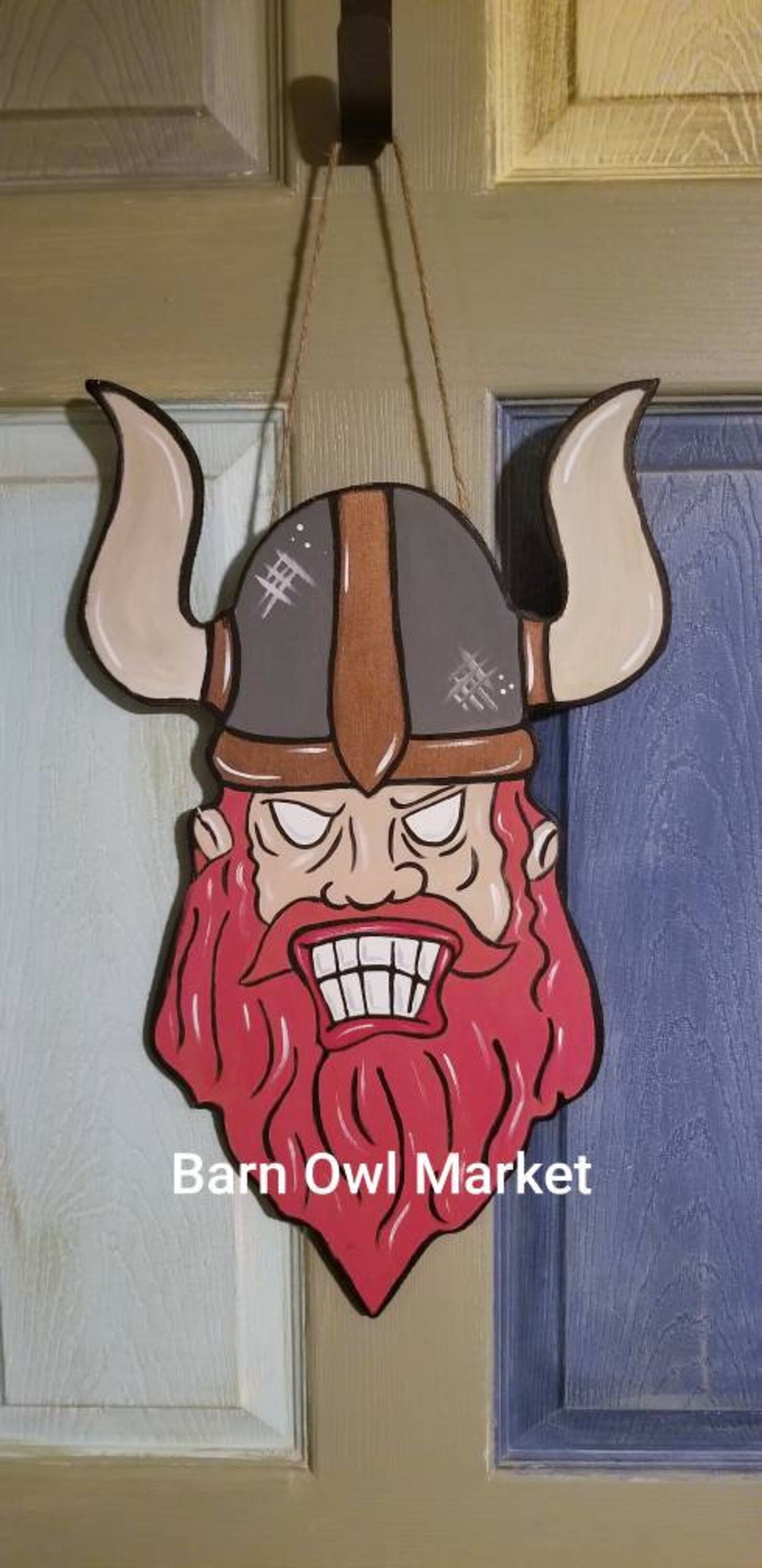 Viking Door Hanger Viking Sign Viking Birthday Decor | Etsy