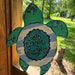 Turtle Door Hanger, Sea Turtle Door Hanger , Turtle Decor, Summer ...