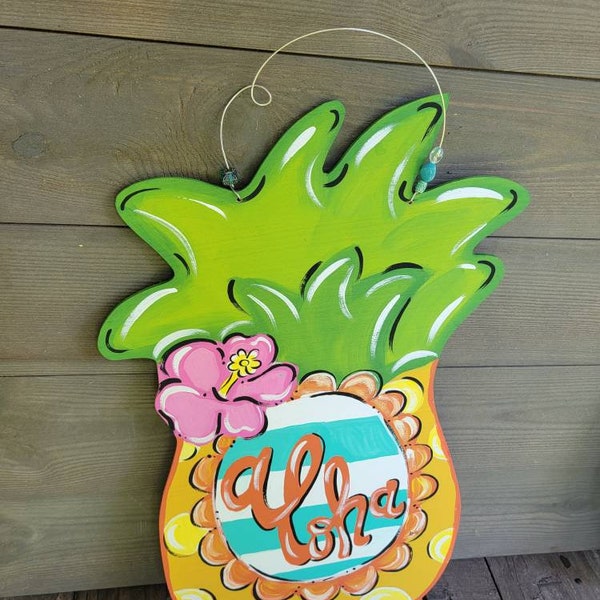 Aloha Pineapple - Etsy