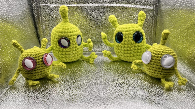 Fat Alien Crochet Pattern - Etsy