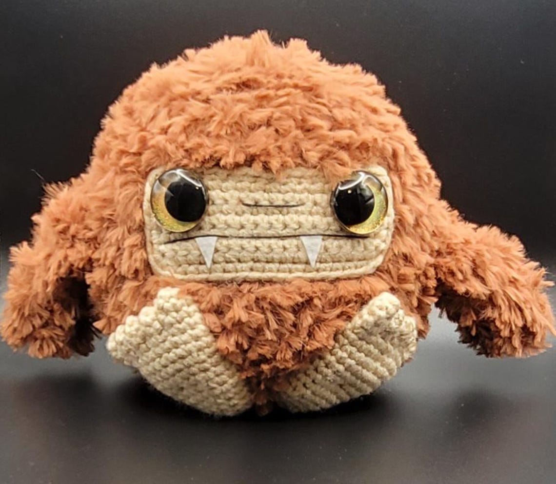 Fat Bigfoot/yeti Pattern Only - Etsy