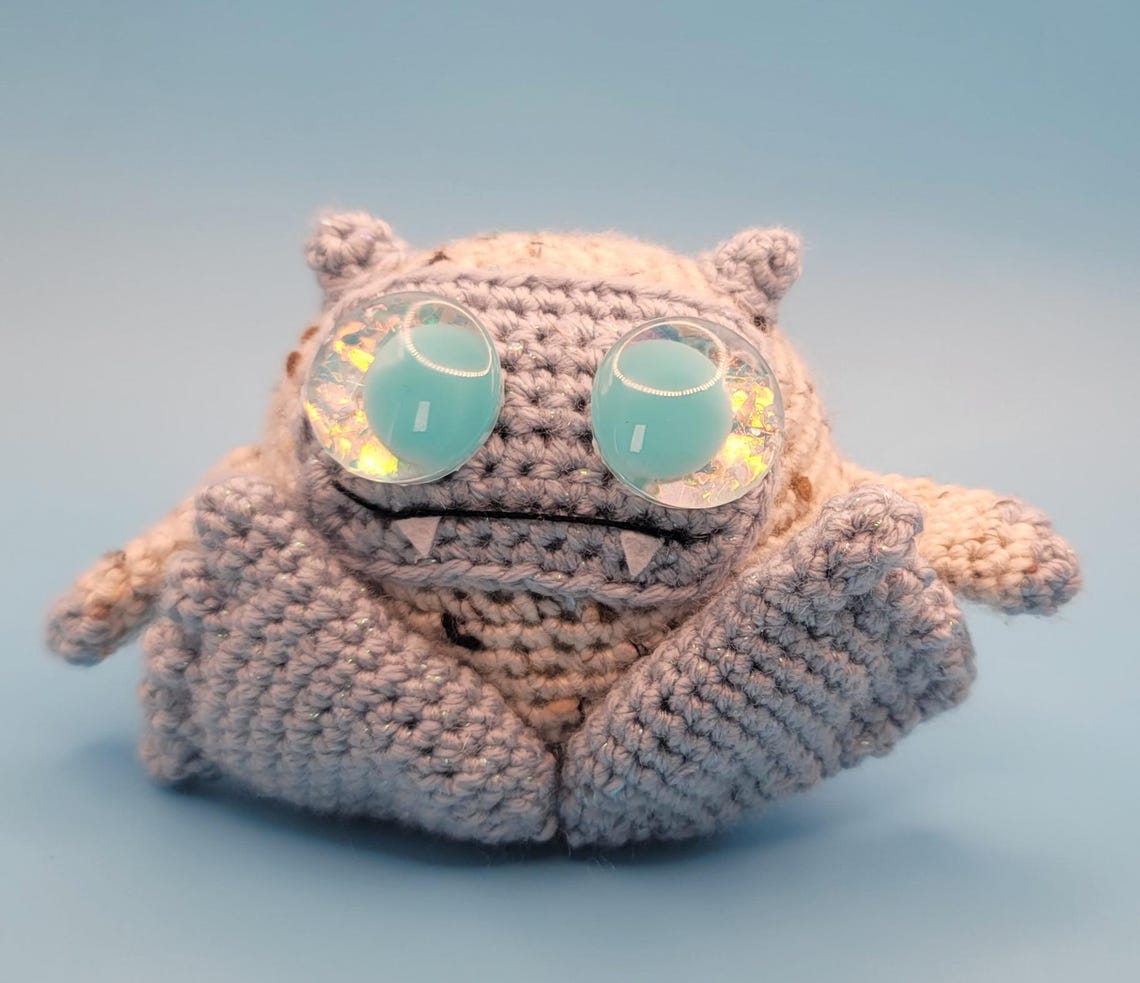 Fat Bigfoot/yeti Pattern Only - Etsy