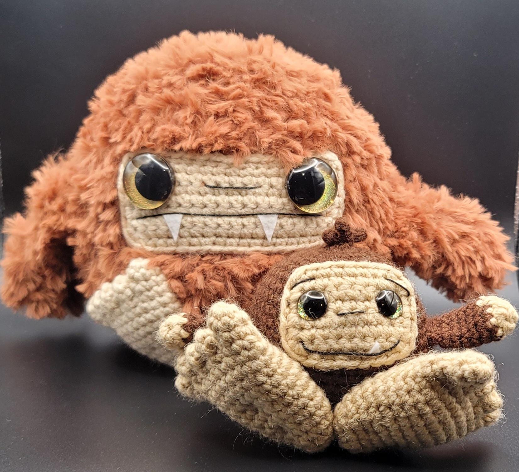 Fat Bigfoot/yeti Pattern Only - Etsy
