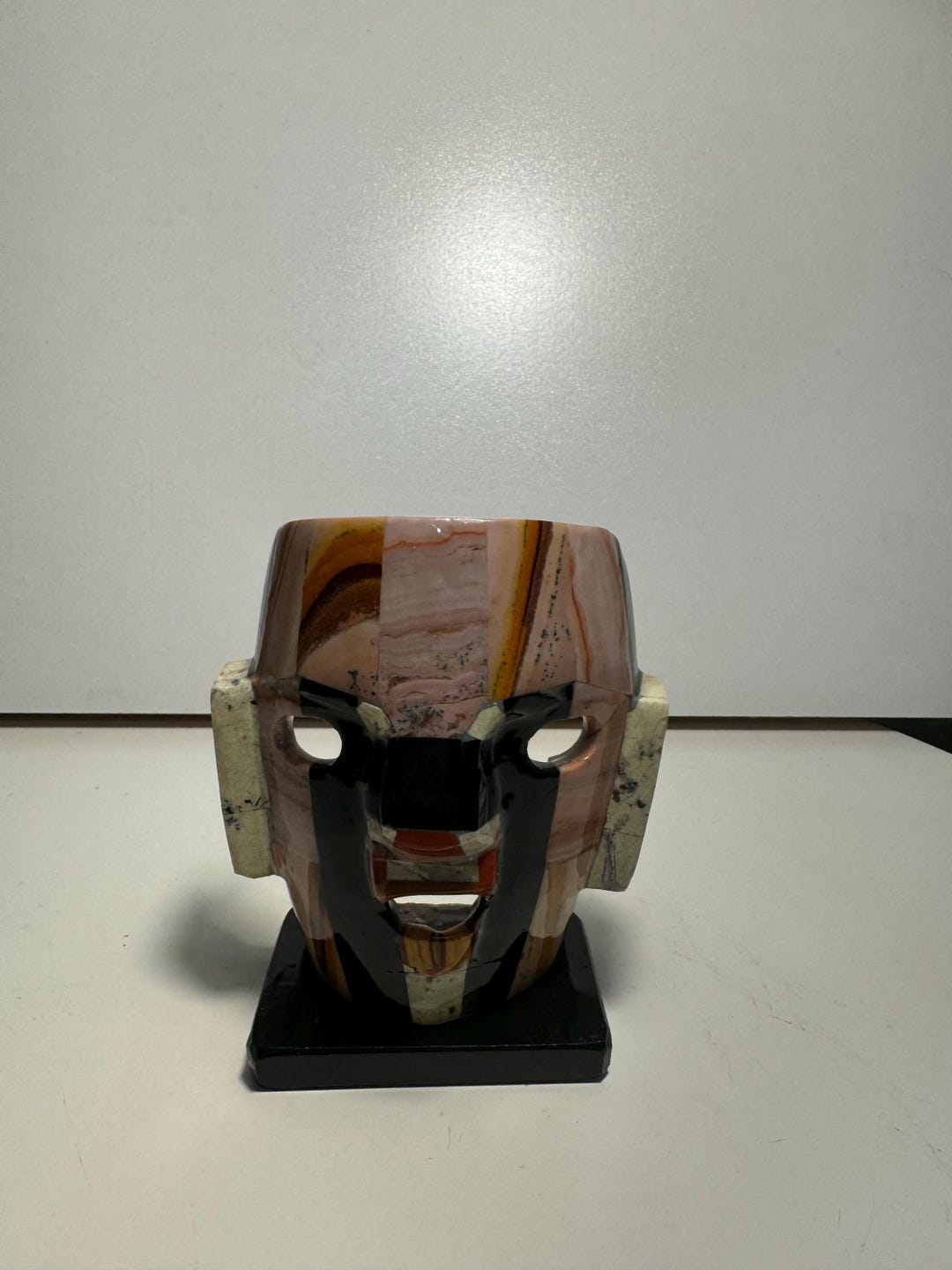 Mayan Death Mask Mother of Pearl - Etsy