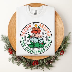 Crocin' Around the Christmas Tree PNG Croc Christmas Tree PNG Festive ...