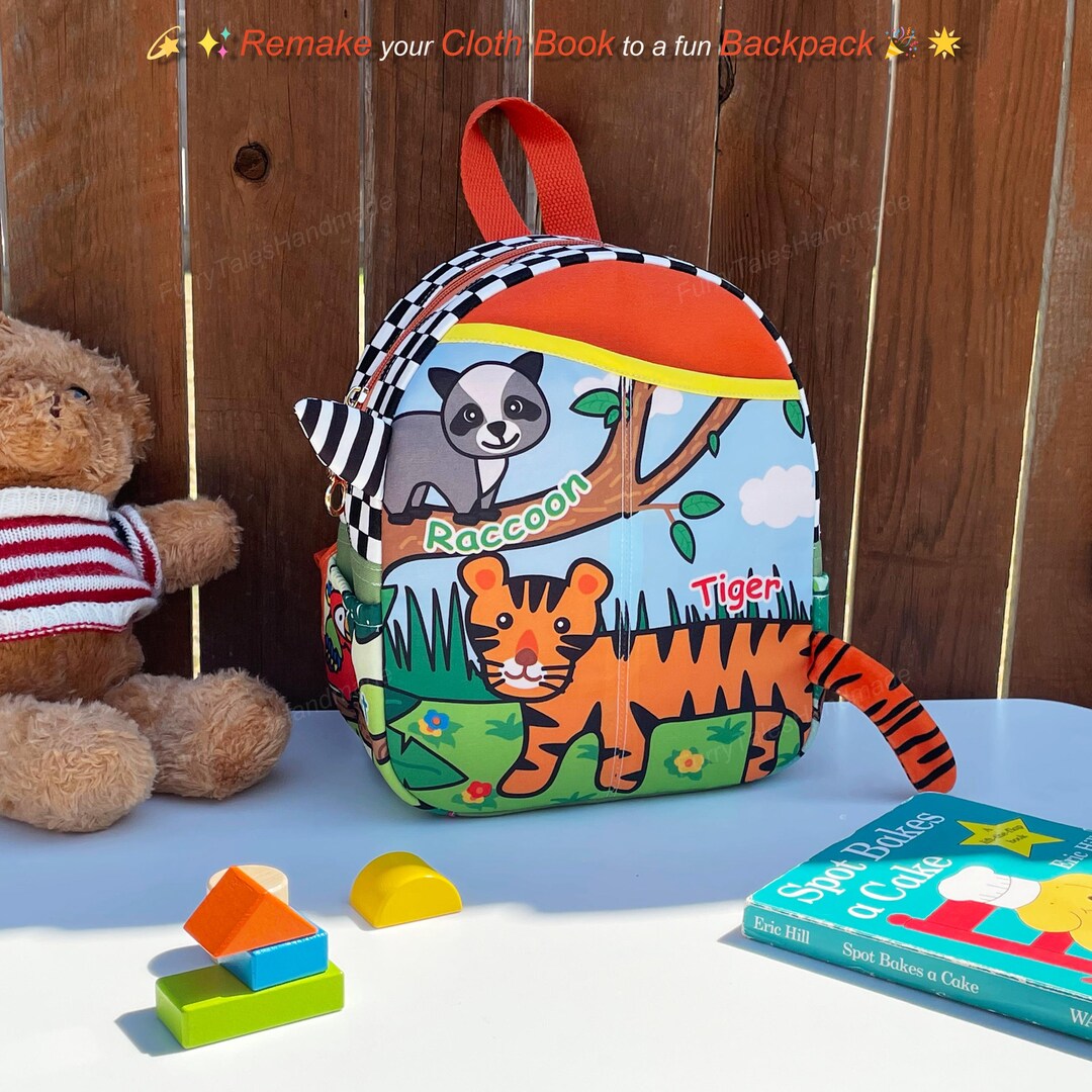 Kids Backpack, Custom Toddler Backpack, Personalized Children Backpack ...