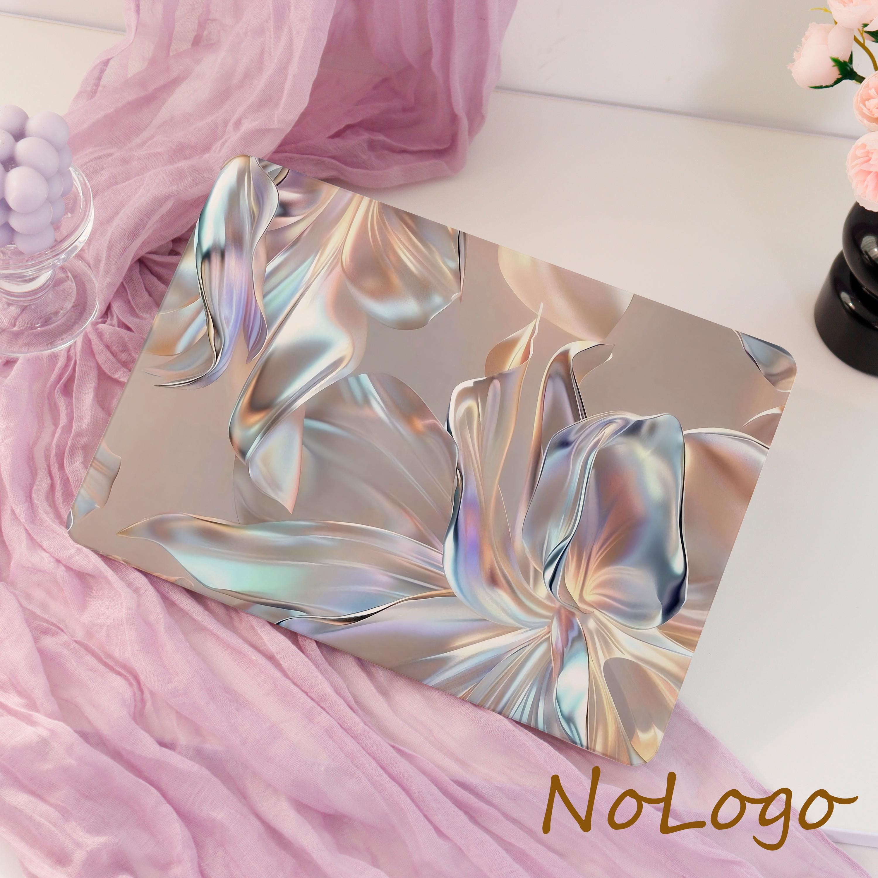 Metallic Sheen Petals Mac Case; Protective Laptop Case Cover for ...